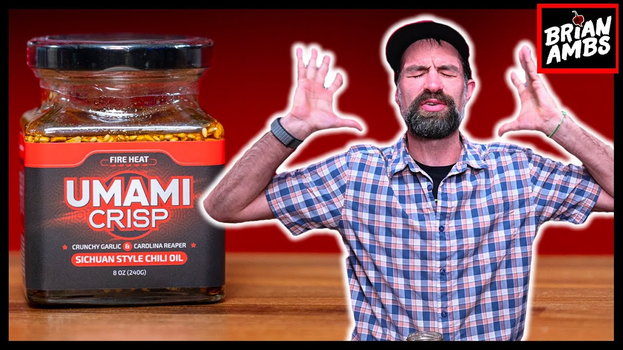 Carolina Reaper Umami Crisp! (MADE BY AN EVIL MAN) - YouTube