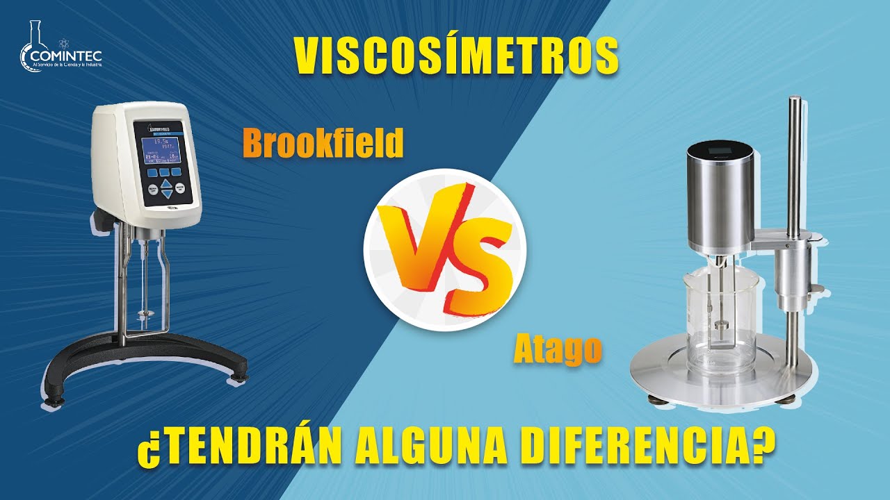 Viscosímetros Brookfield VS Atago, ¿Tendrán alguna diferencia? - YouTube
