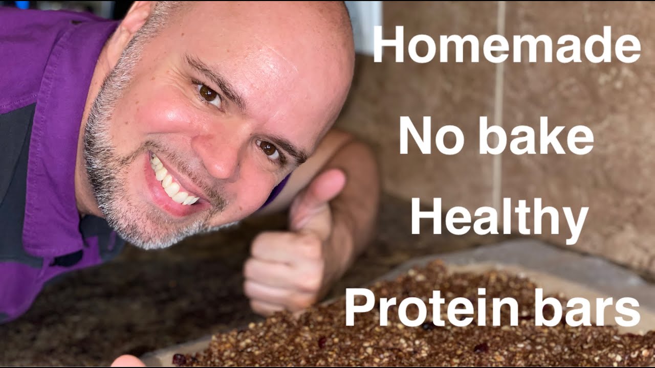 no bake Homemade protein bars for a healthy IBD crohns colitis IBS ...