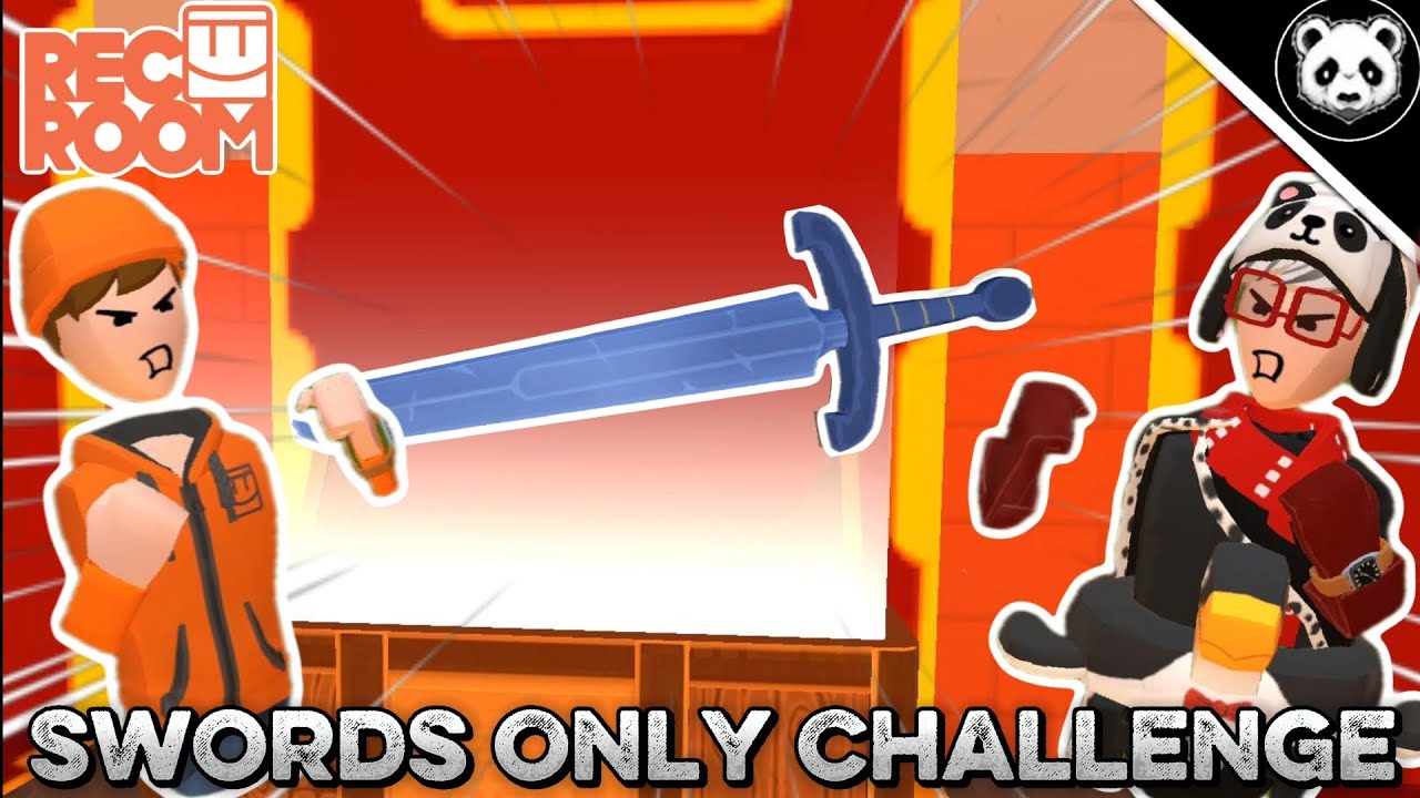 WE Completed Golden Trophy With Swords Only! | RecRoom - YouTube