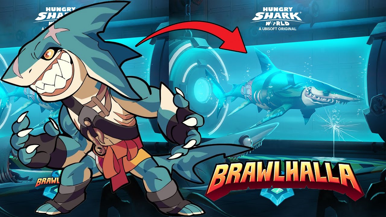 Hungry Shark World NUEVA SKIN DE BRAWLHALLA MAKO PARA EL TIBURÓN MAKO ...