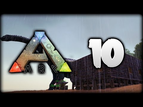ARK Survival Evolved | Building A New Large Wood Home! | ARK Gameplay ...