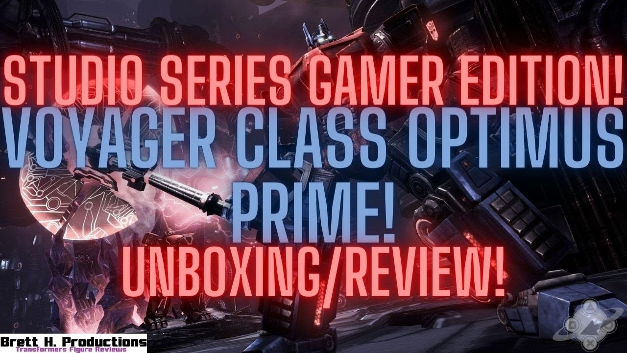 Transformers Figure Review | Studio Series Gamer Edition | Voyager ...