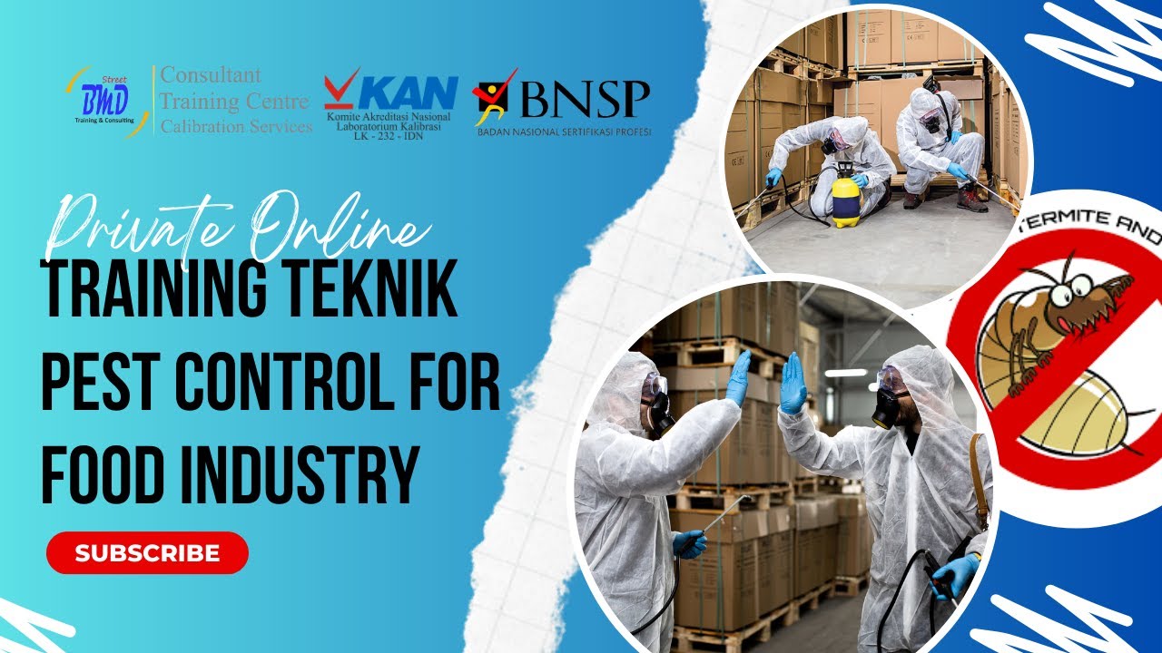 Private Online Training Teknik Pest Control for Food Industry - BMD ...