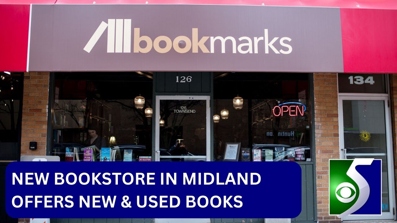 New bookstore in downtown Midland - YouTube