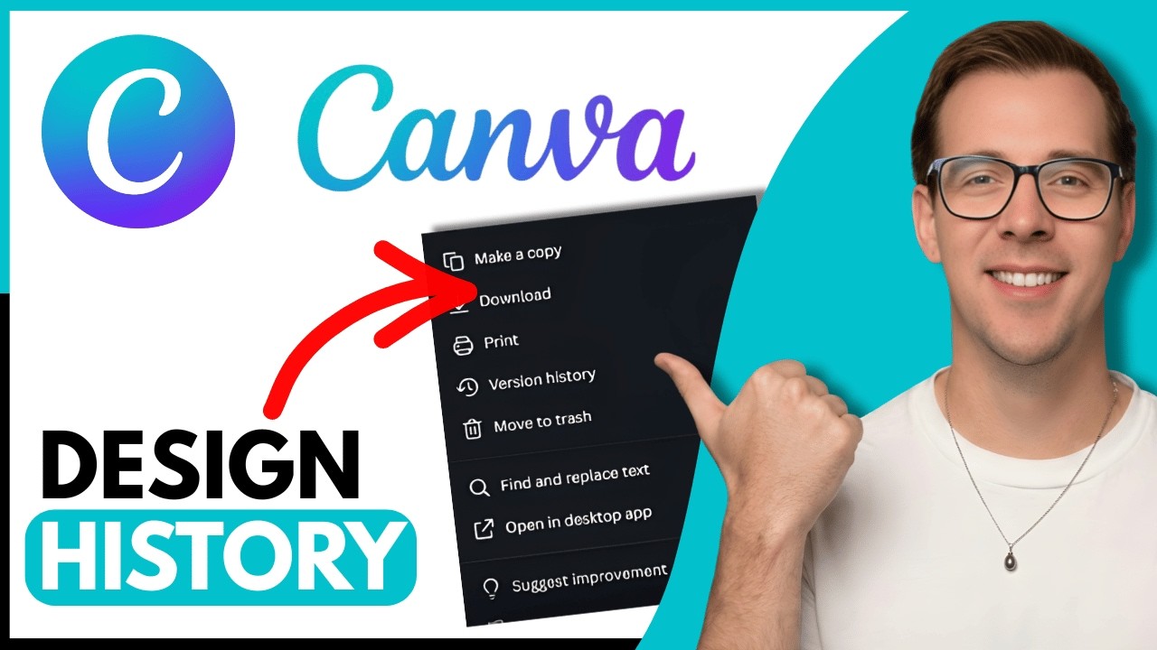 How To View History In Canva (Step By Step) - YouTube