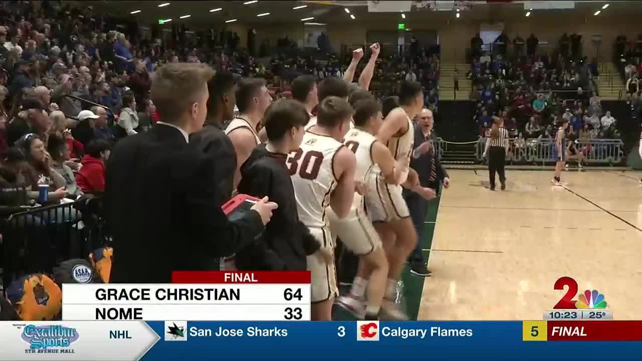 Grace Christian boys win 3A Championship - YouTube