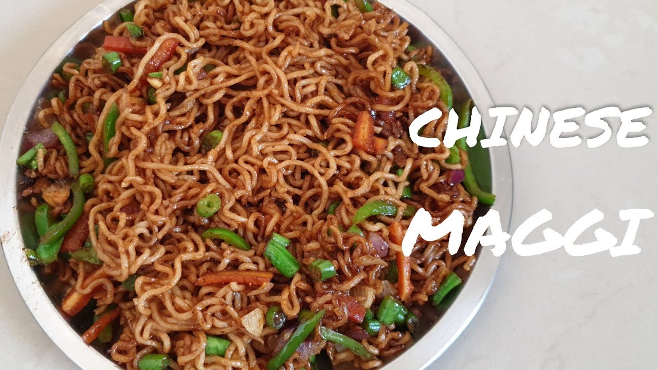 Chinese Maggi Recipe | Chowmein Style Maggi | Chinese Style Maggi ...