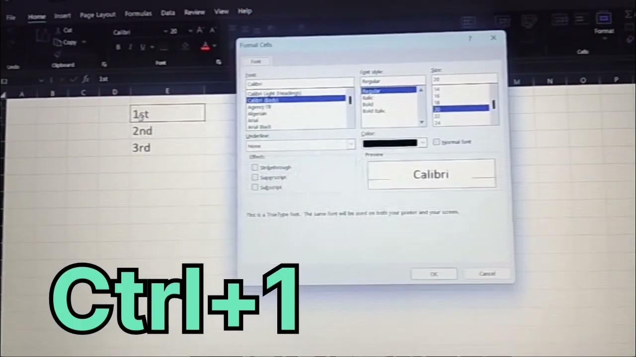 ordinal number tricks in excel #excelformula - YouTube