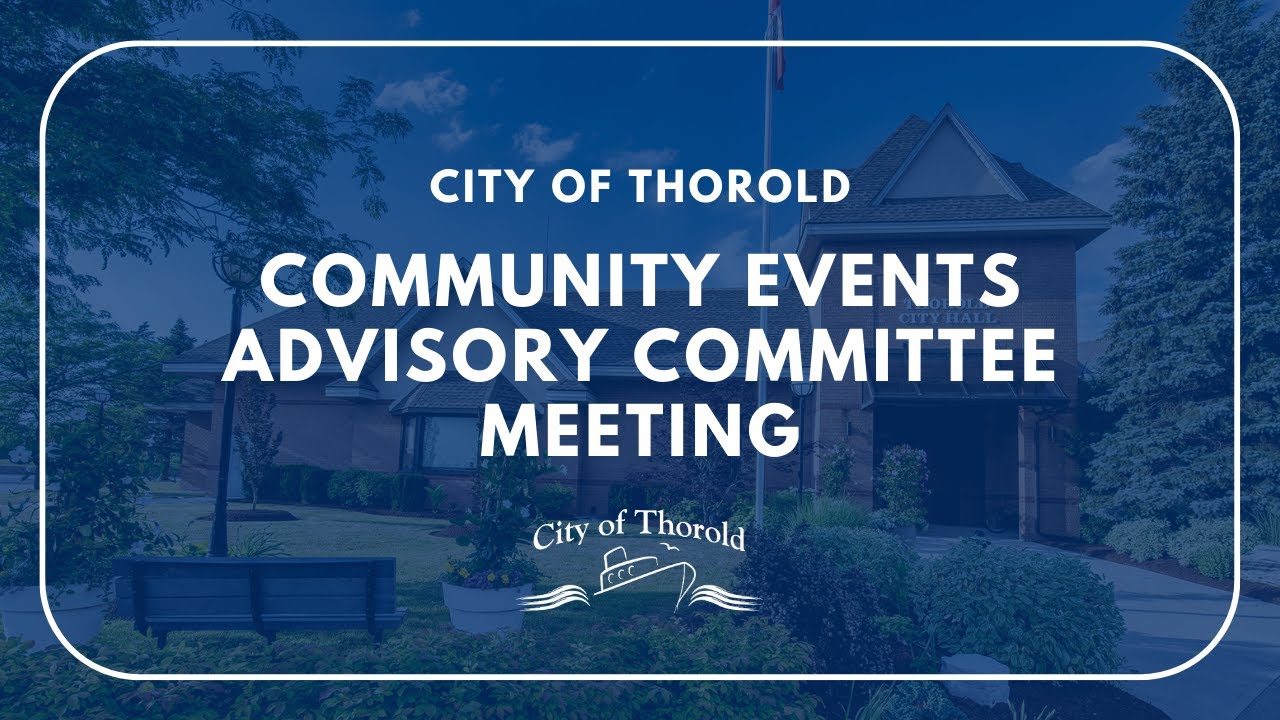 Special Community Events Advisory Committee Meeting April 25, 2023 ...