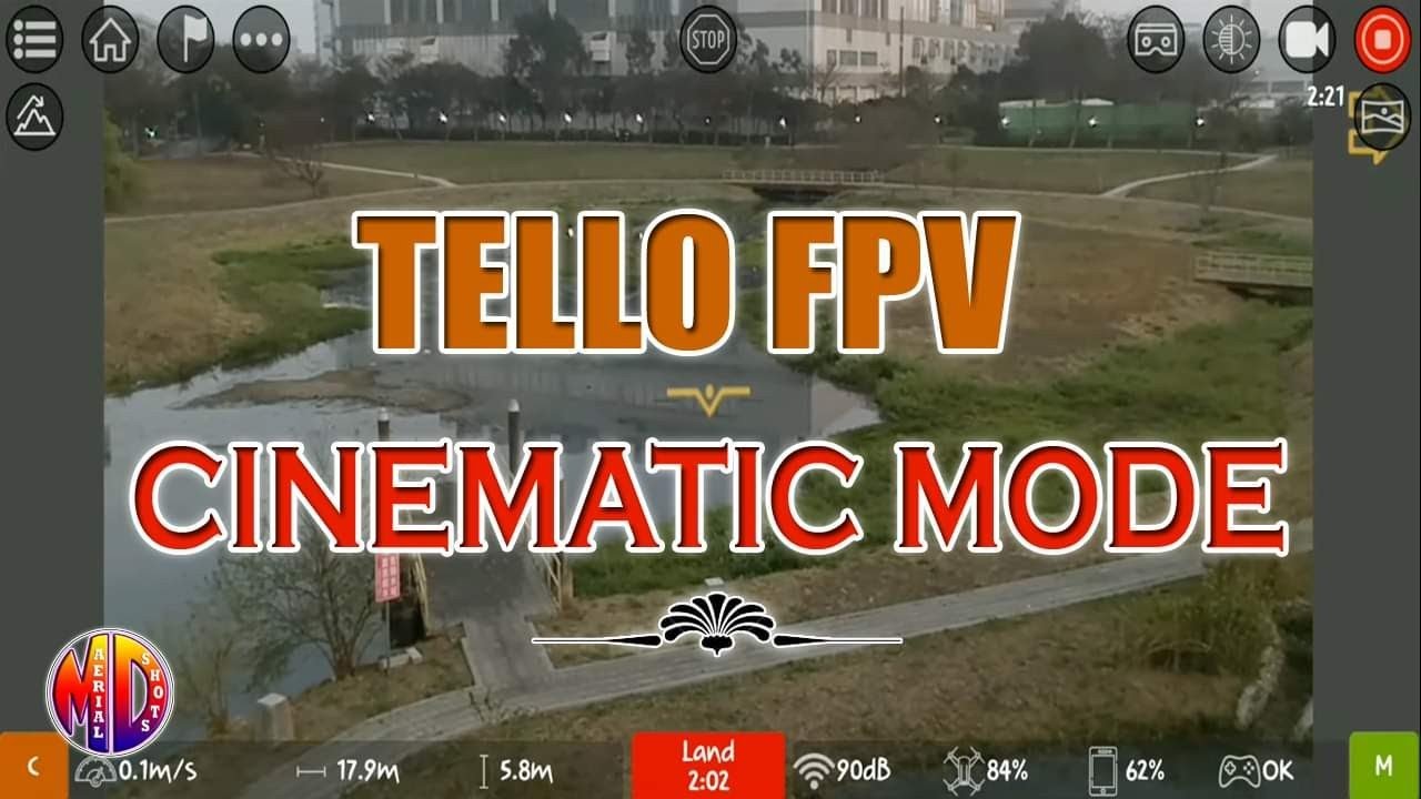 Tello fpv cinematic mode - YouTube