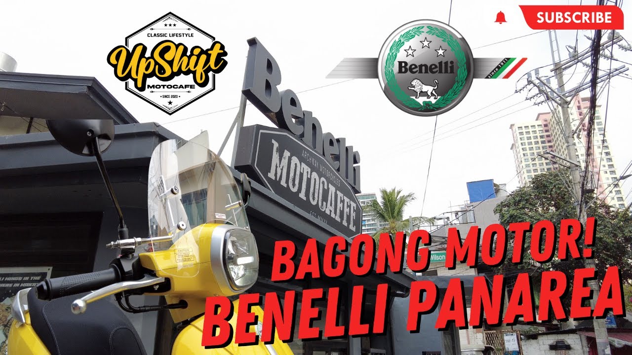 My First Motorcycle | Classic Benelli Panarea | Classic Helmet - YouTube