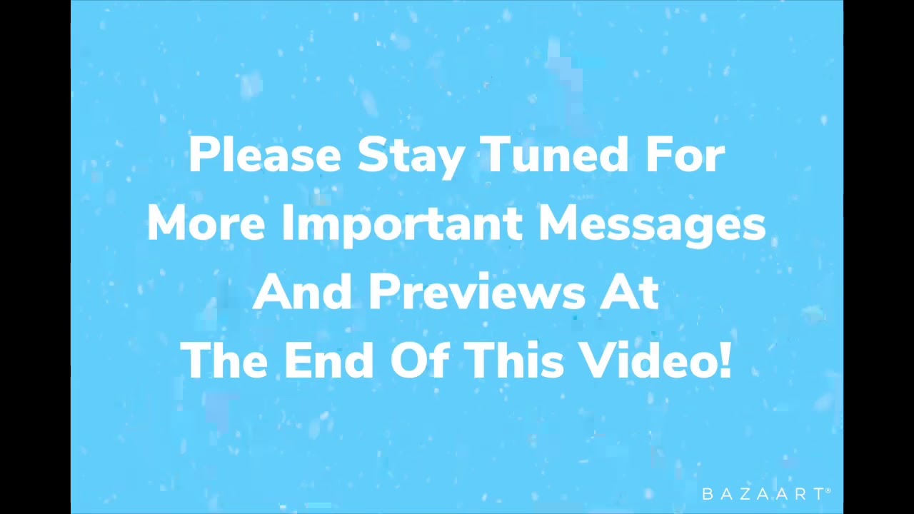 Please Stay Tuned Screen (My Version) - YouTube