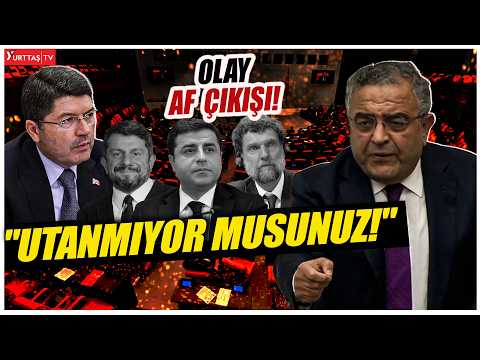 CHP'li Sezgin Tanrıkulu'ndan Meclis'te olay 'af' çıkışı! Yılmaz Tunç'a yüklendi! \