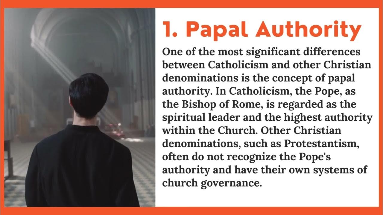 Difference between Catholic and Christian - YouTube