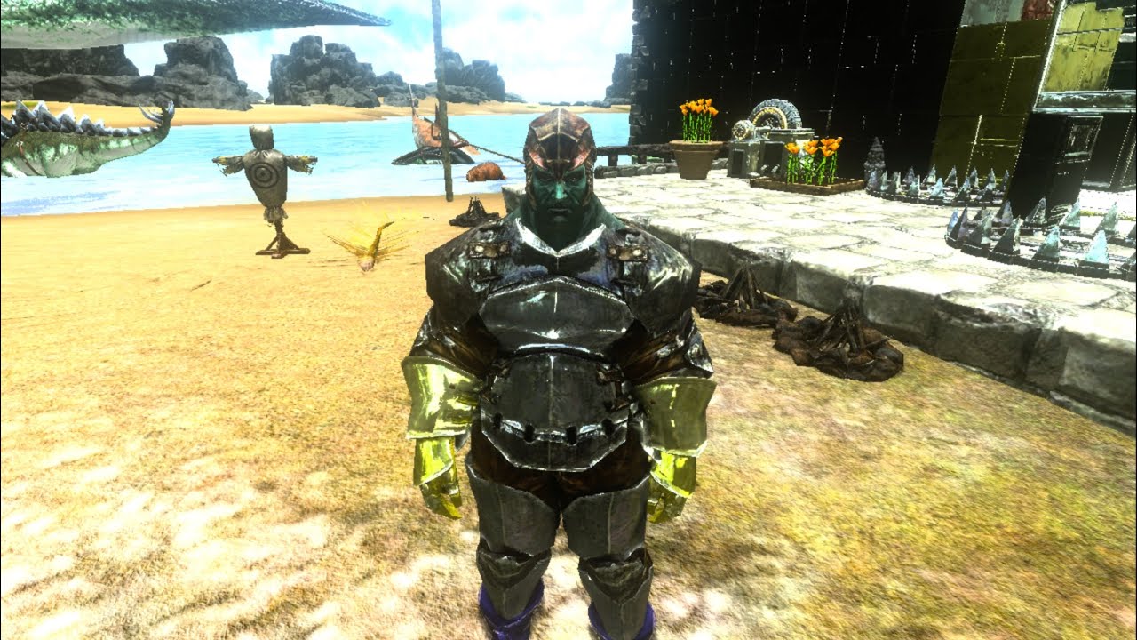 How to equip any armor in ark - YouTube