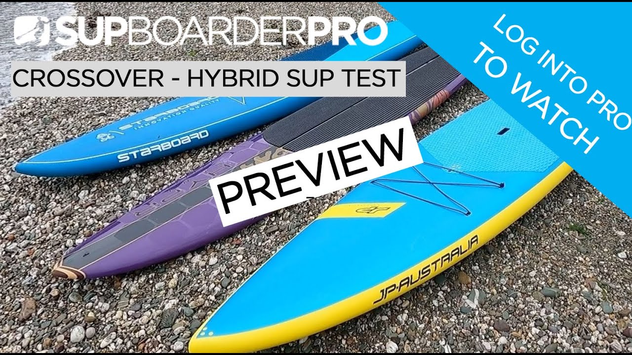 Pro test PREVIEW '21 SUPboarder Pro Crossover-Hybrid SUP Board / Log ...