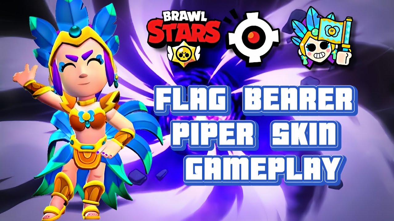 🔥FLAG BEARER PIPER SKIN GAMEPLAY😈 | SOME RANDOMS RUINED MY VIDEO🤡 ...