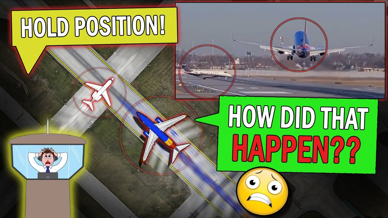 NEAR DISASTER | Southwest and Flexjet at Chicago Midway! - YouTube
