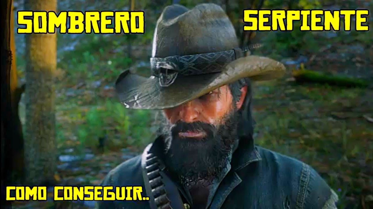 Conseguir sombrero de serpiente en red dead redemption 2 (rdr2) - YouTube