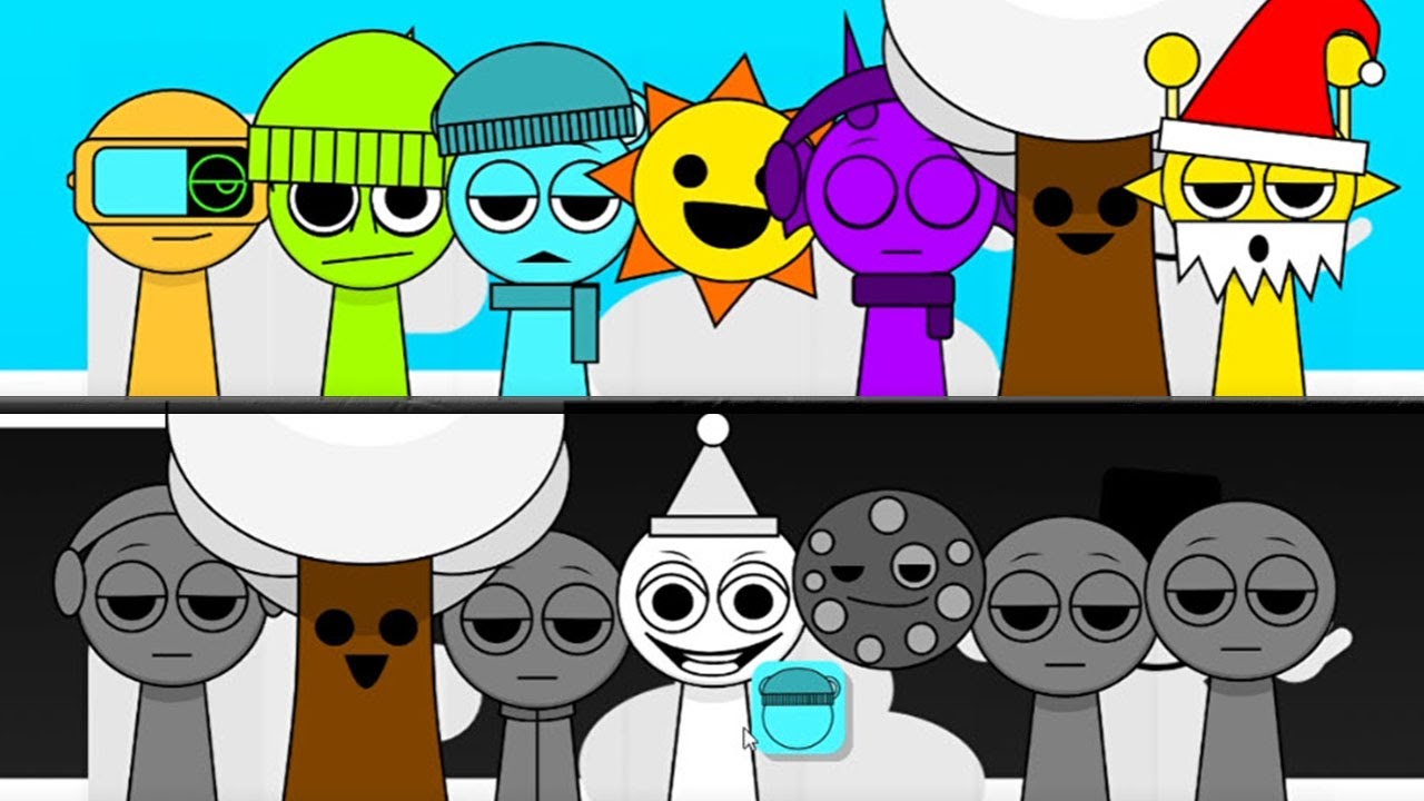 ️ Sprunki Snow Day – Chilling Beats & Cool Vibes! ⛄ incredibox sprunki ...