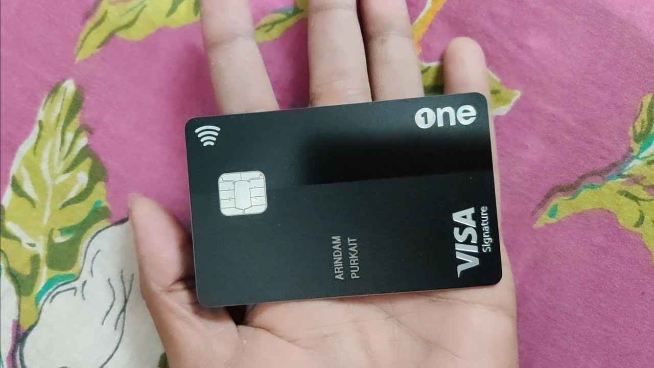 One Card Unboxing - Indian metal Credit Card - YouTube