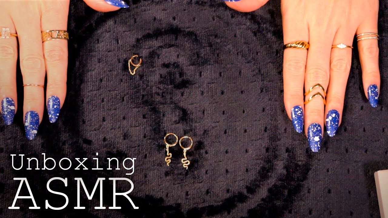 ASMR Hey Happiness Jewelry Unboxing (🎧 soft spoken, tapping, subtle ...