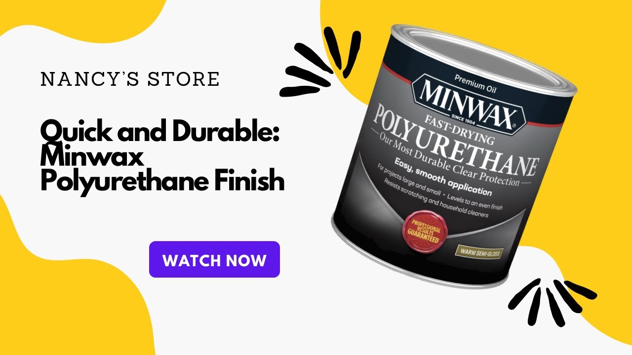 Wood Finish Whiz? Minwax Fast Drying Polyurethane Review (Shiny ...