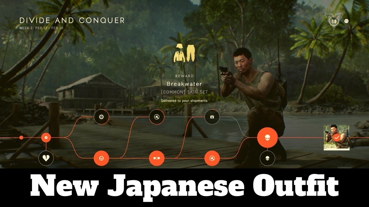 Battlefield V - Breakwater Japanese Outfit (Chapter 6 Tides of War ...