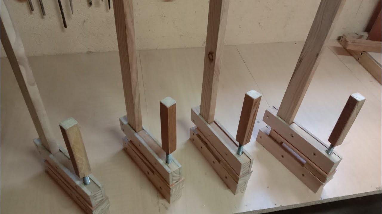 WOODEN F CLAMP | EASY WAY TO MAKE F CLAMP - YouTube