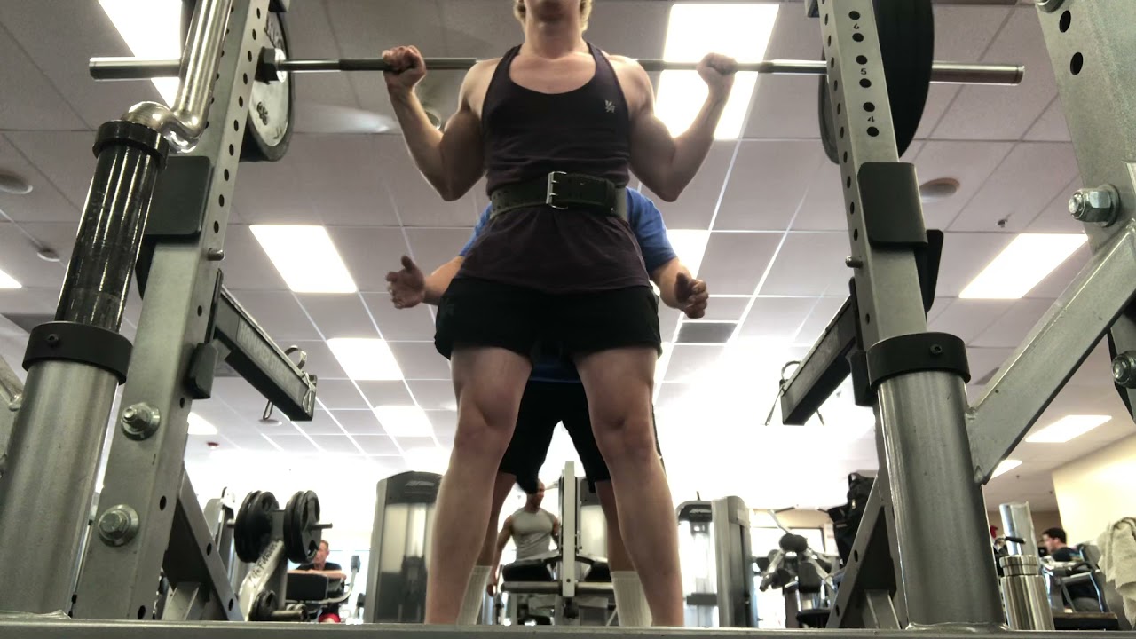 Squatting 315 lbs - YouTube