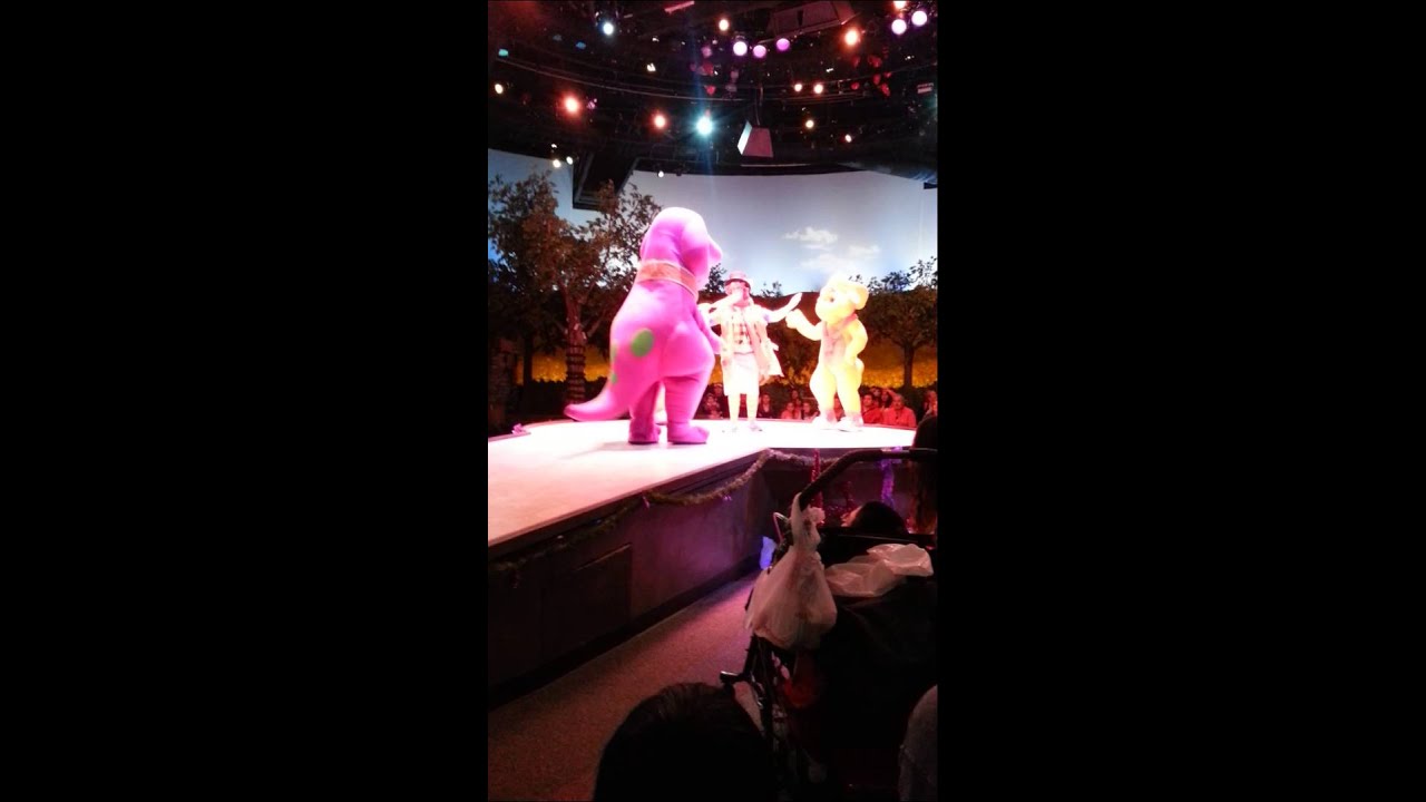 Abby at the Barney Show (Universal Studios 2013) - YouTube