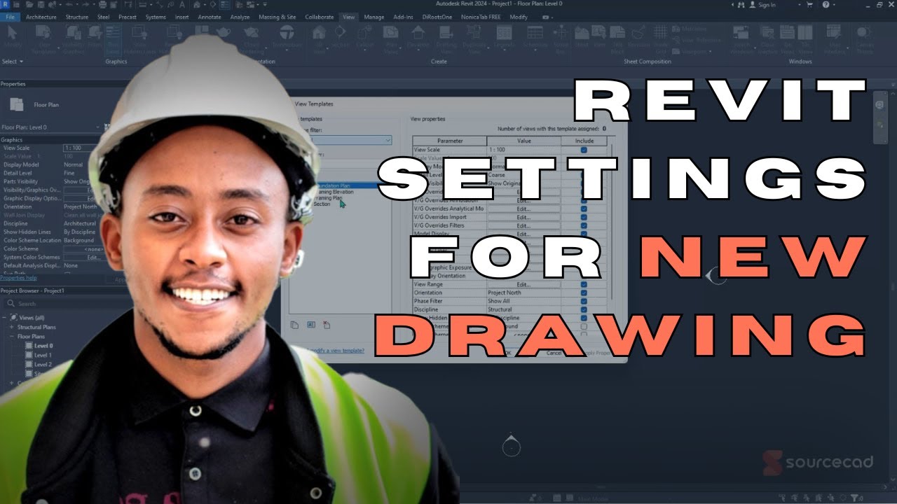 These are the most essential settings in new Revit drawing - YouTube