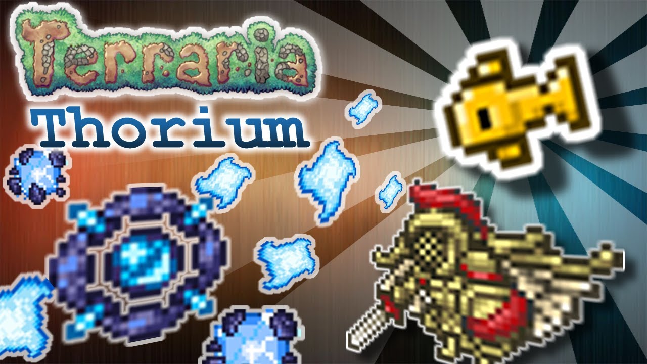 NEW BOSSES & OP GOLDFISH | Terraria Thorium Mod - Summoner Build #6 ...