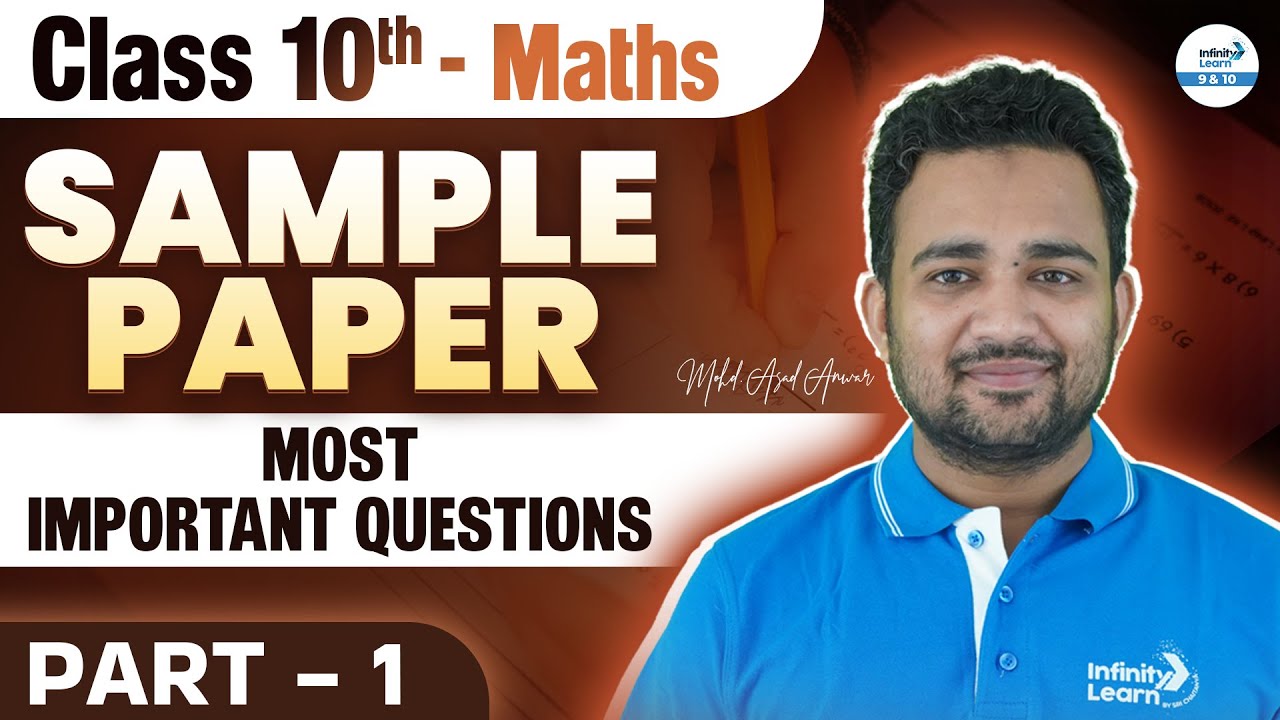Class 10th Maths Sample Paper and Most Important AP Questions | Class ...