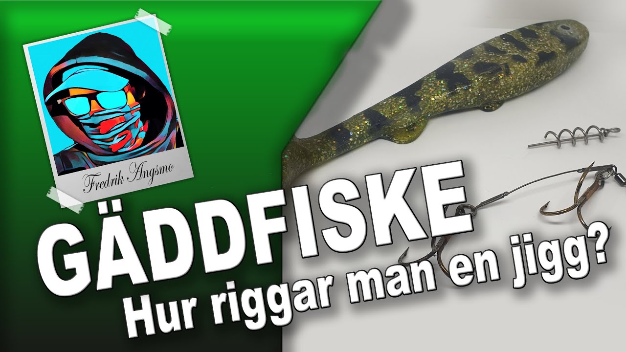Hur man riggar en gäddjigg! - YouTube