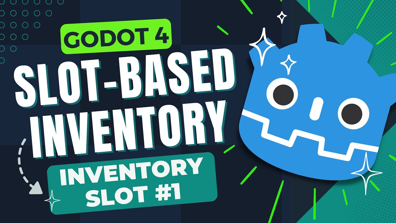 Let's Make a Dynamic Slot-Based Inventory System in Godot 4 | Part 7 ...