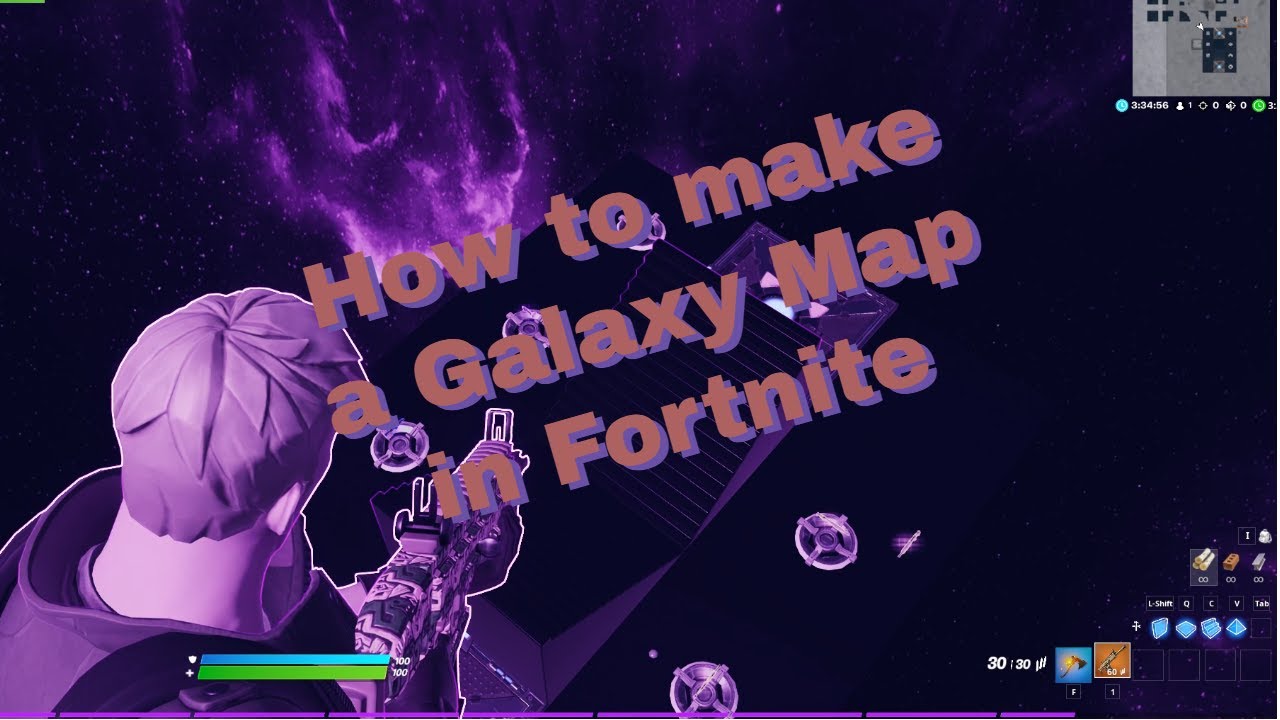 How To make a Fortnite Galaxy 1v1 island( Fortnite Chapter 2) # ...