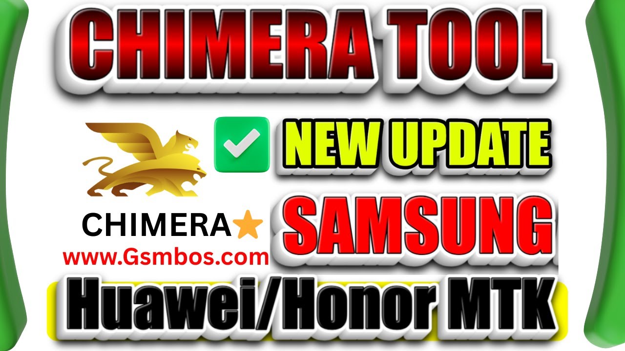 CHIMERA Tool New Huawei-Honor (MTK) models & Samsung Update - YouTube