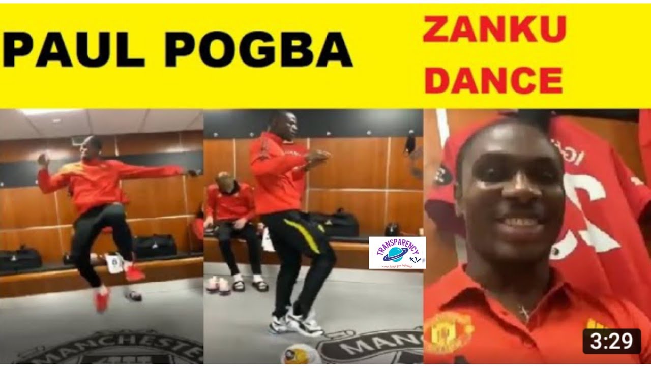 Paul Pogba & Bailly Latest Zanku Dance Moves - YouTube