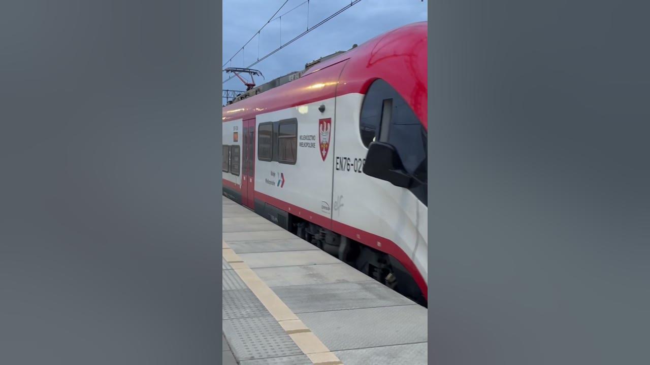 Odjazd EN76-028 z KW do krzyża ze stacji rokietnica - YouTube