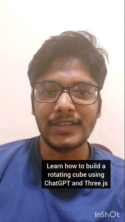Learn how to build rotating cube using ChatGPT and Three.js #chatgpt #openai - YouTube