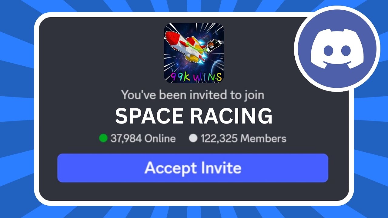 How to Join Space Racing Discord Server - YouTube