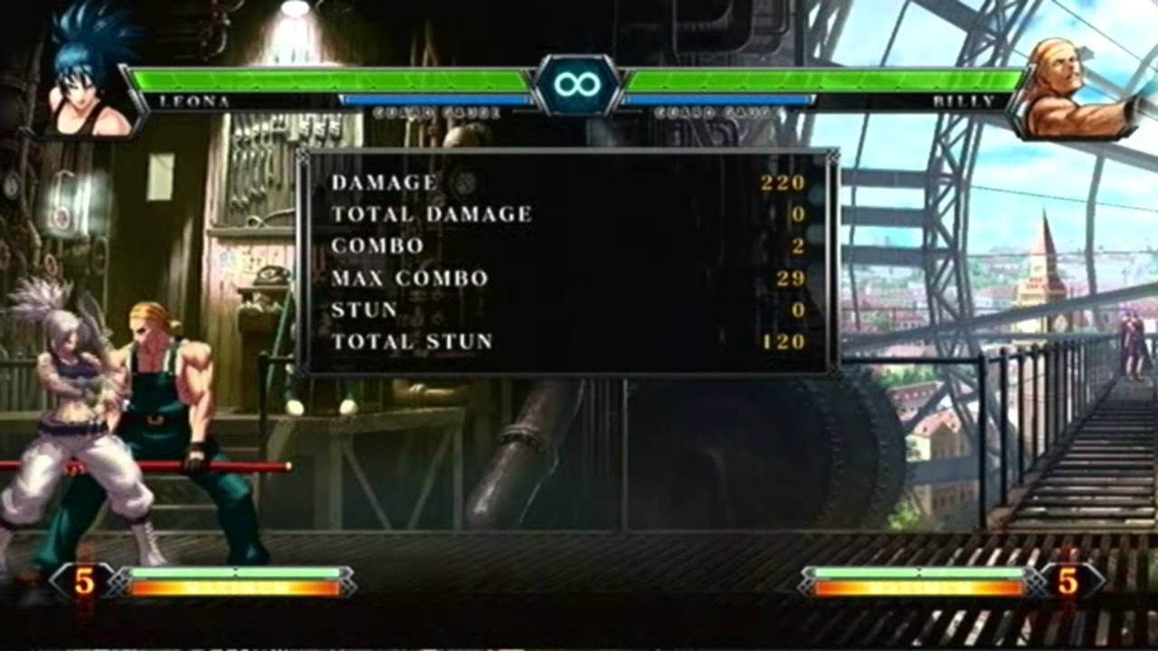 KOF XIII Leona Combo Video - YouTube