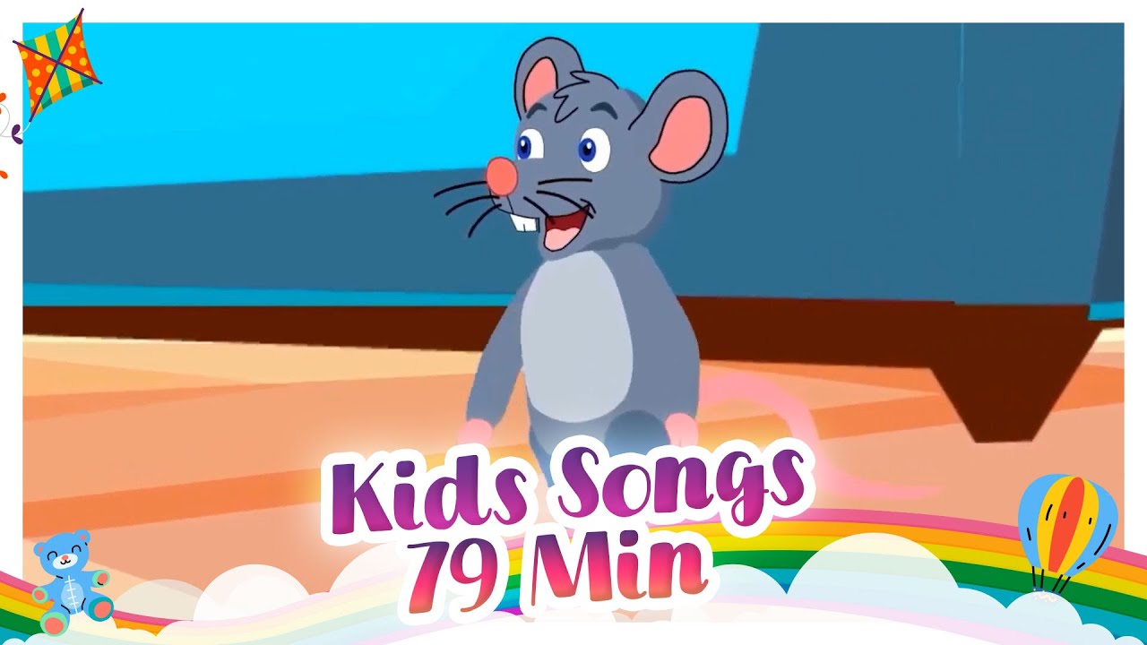 *New* 79 Min. Long Popular Nursery Rhymes & Kids Songs | Bingy Bongo ...