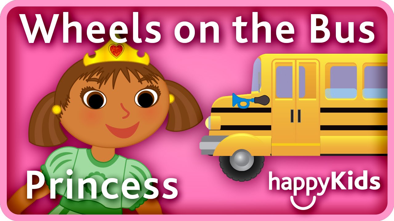 WHEELS ON THE BUS GO ROUND AND ROUND - Princess and Prince Nursery ...