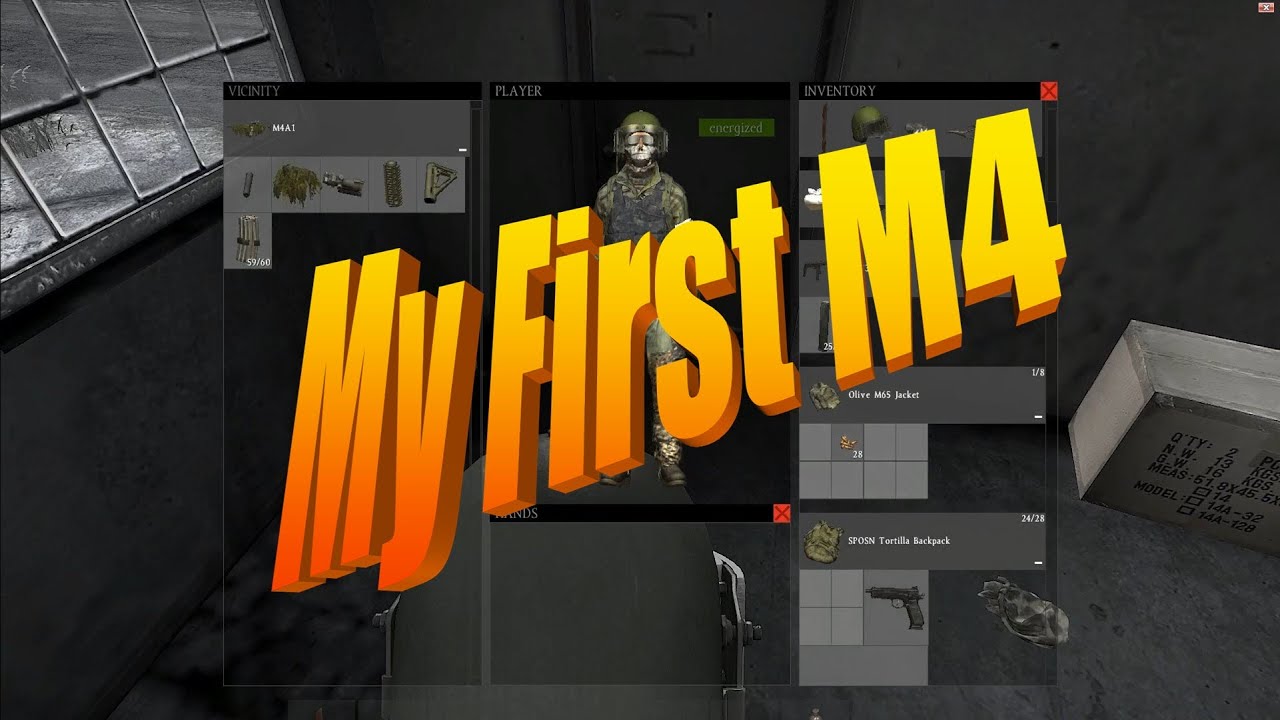 DayZ - My First M4 - YouTube