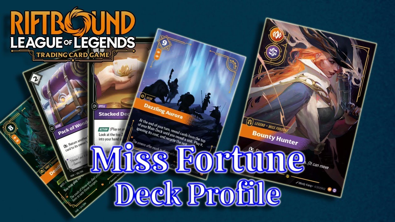 Riftbound: Miss Fortune Deck Profile #riftbound #leagueoflegends # ...