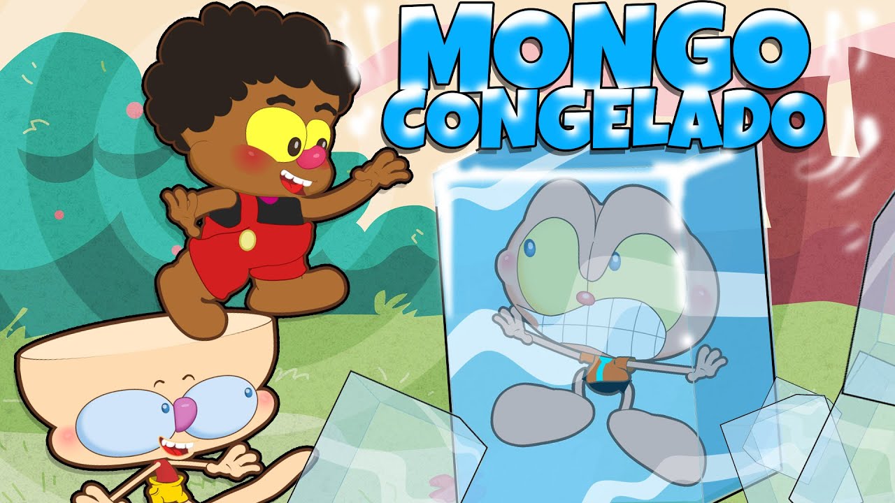 Mongo e Drongo em: MONGO CONGELADO 🥶 - Desenho animado do Abluba ...