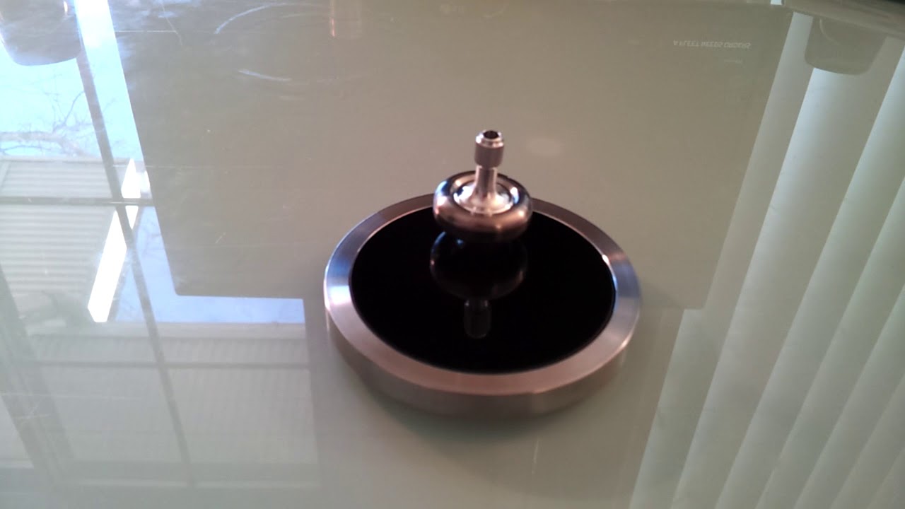 Strange Interaction between Prometheus Lambda Top and ForeverSpin Glass Dish - YouTube